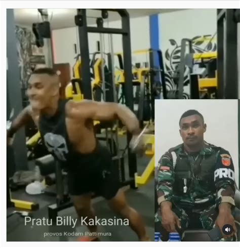 Ini Sosok Provos TNI Yang Adu Jotos Dengan Polisi Berotot Disebut