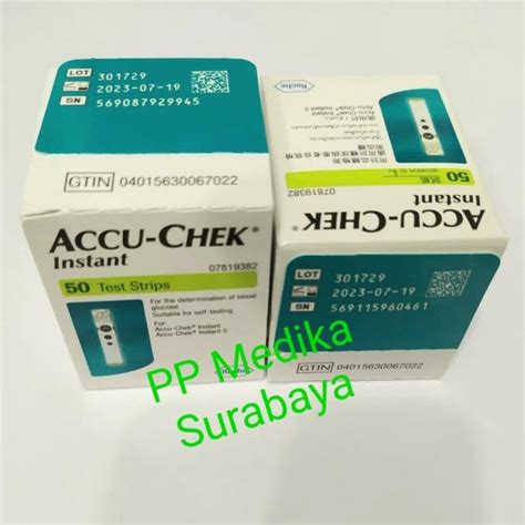 Jual Strip Accu Check Instant Accucheck Instan Test Strip Accucheck Instant Shopee Indonesia