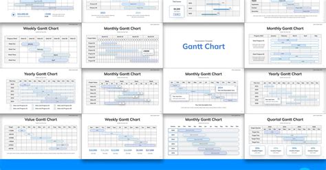 Gantt Chart Incl Chart And Plan Envato