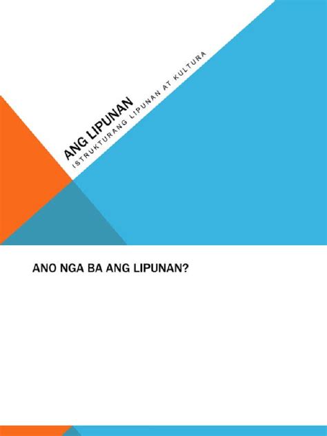 Lipunan Pdf