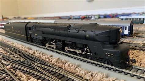 An Authentic Model Of Prr Class T1 Duplex 4 4 4 4 Locomotive No 5501 As Delivered With Full