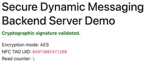 Demystify The Secure Dynamic Message With Ntag 424 Dna Nfc Tags Androidjava Part 1 By