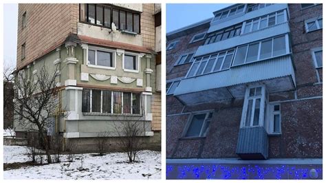 12 балконов с очень странной архитектурой
