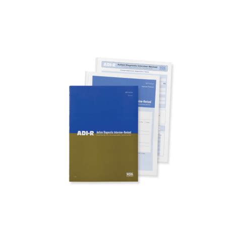 ADI R Autism Diagnostic Interview Revised