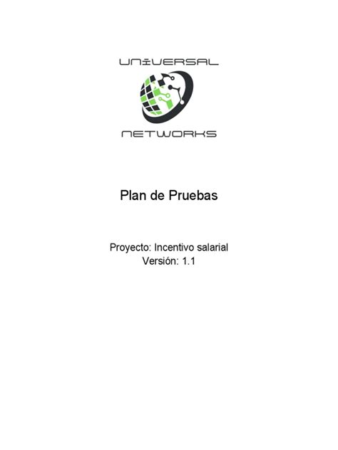 Plan De Pruebas Ejemplo Quality Stream Pdf Pruebas De Software Ingeniería De Software