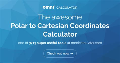 Polar To Cartesian Coordinates Calculator