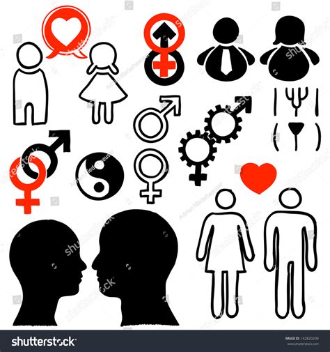 Collection People Couples Design Icons Elements Stock Vector Royalty Free 142820209 Shutterstock