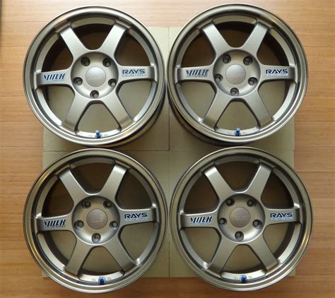 Yahooオークション 希少 絶版 Rays Volk Racing Te37 16×7j 42 11