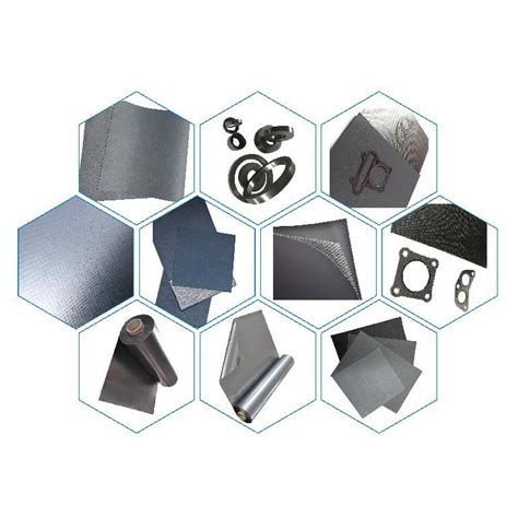 Flexible Graphite Plate Reinforced Graphite Sheet Graphite Gasket
