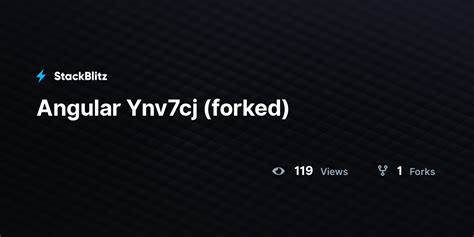 Angular Ynv Cj Forked Stackblitz