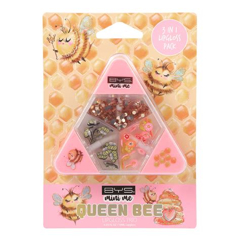 BYS Mini Me Queen Bee Lipgloss Trio Super Random Stuff