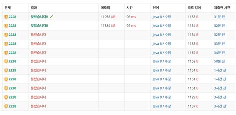 Java 2228 구간 나누기