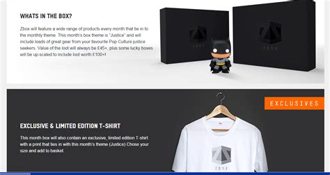 £1999 Zavvi Zbox Monthly Themed Mystery Boxes Page 2 Hi Def Ninja