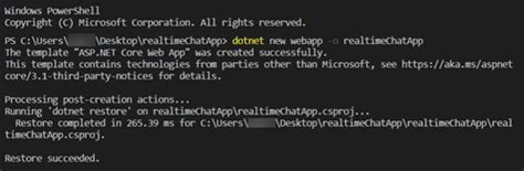 Tutorial Chat Web App With Asp Net Core And Signalr