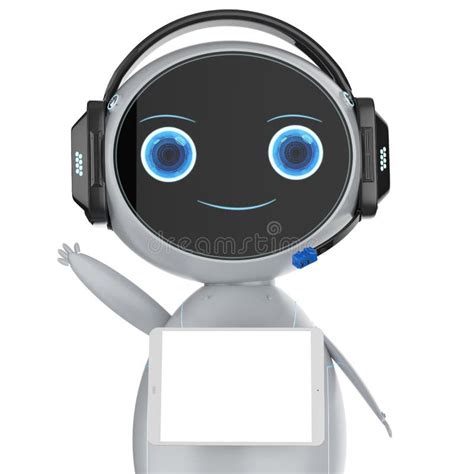 Cute Assistant Robot Stock Illustration Illustration Of Chatbot 147921702