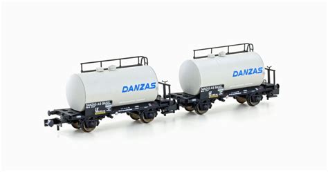 Hobbytrain Spur N H24834 2er Set Leichtbau Kesselwagen DANZAS Der DB