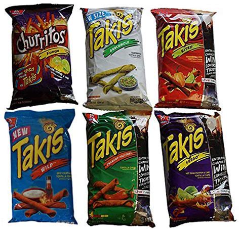 Barcel Takis Tortilla Chips 9 9 Oz Sampler Feugo Nitro Churritos