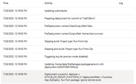 Azure Function Unrecognized Function After Cicd Deployment Microsoft Qanda