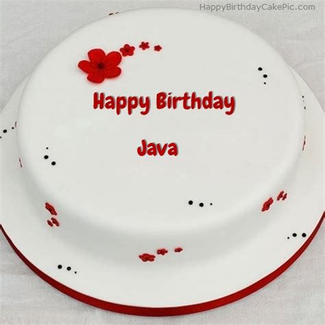 ️ Simple Birthday Cake For Java