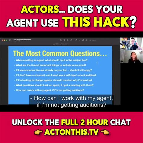 Ross Grant On Linkedin Actors Agent Audition