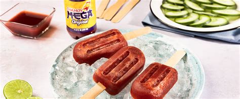 Chamoy Mega And Cucumber Popsicle