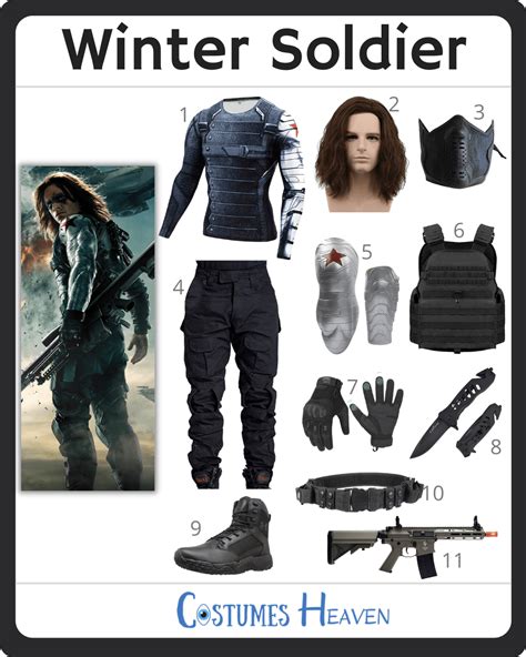 Bucky Barnes Cosplay Accessories