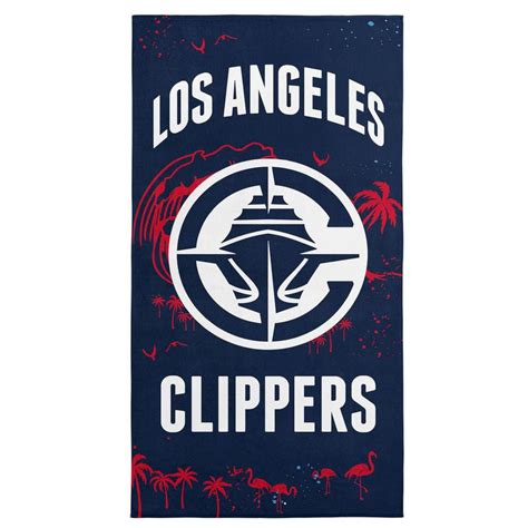 The Northwest Group Nba Clippers Tide Cottonpolyester Blend Graphic