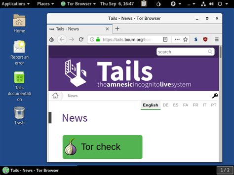 Neue Tails Version Aktualisiert Tor Browser Und Integriert Veracrypt