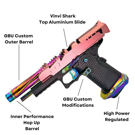 43 Predator Competition Custom Hi Capa Gel Blaster Metal