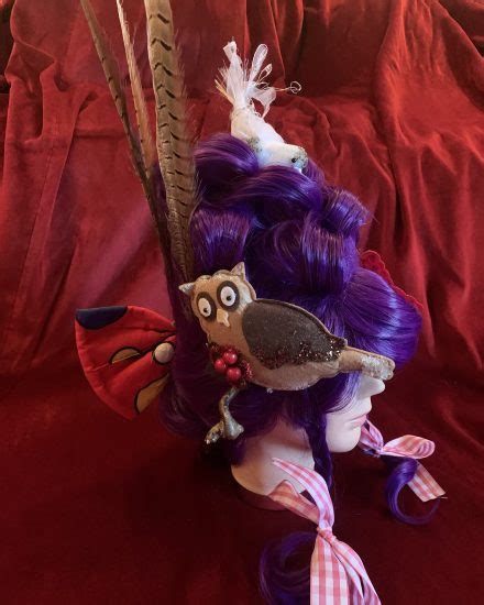 Masquerade Woodland Scene Pantomime Dame Wig To Hire Pantomime Dames