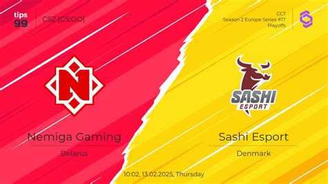 Nemiga Gaming Vs Sashi Esport Prediction 13 02 2025 Cs2 Cs Go Tips Gg