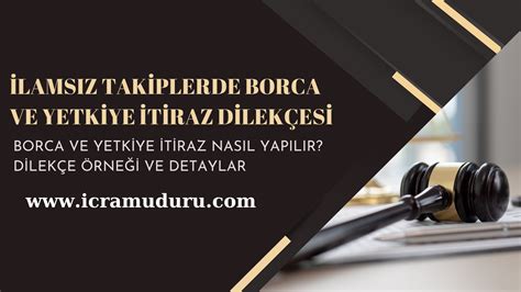 Uyap Vatandaş Portal Borca Itiraz Dilekçesi Örneği 2024