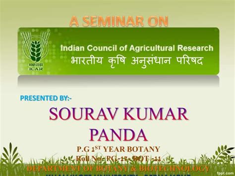 Icar Indian Council Of Agricultural Research भारतीय कृषि अनुसंधान परिषद