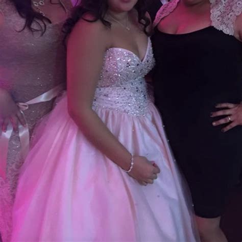 Beautiful Quince Dress In Soft Pink Gem