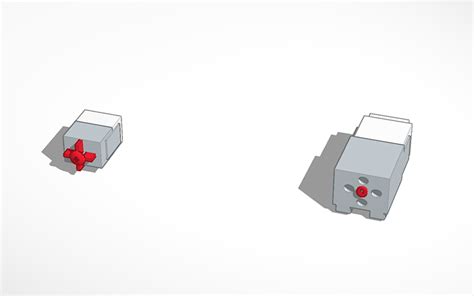 3d Design Touch Sensor And Medium Motor Tinkercad