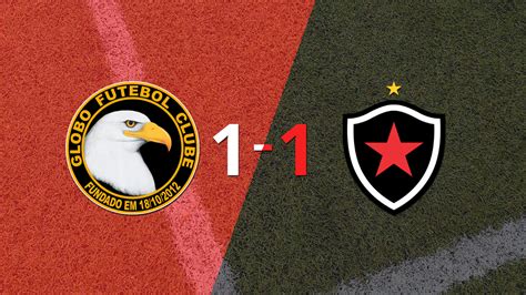 Empate A Uno Entre Globo Y Botafogo PB Infobae