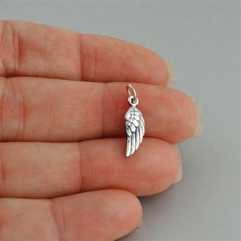 Angel Tiny Wing Necklace Etsy