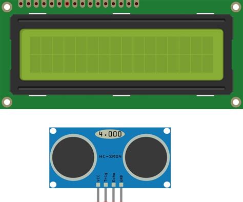 arduino ultrasonic sensor and lcd display instructables