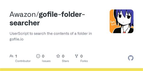 Gofile Folder Searcher Readme Md At Main · Awazon Gofile Folder