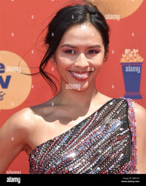 Los Angeles Usa 05th June 2022 Azia Celestino Arrives At The 2022
