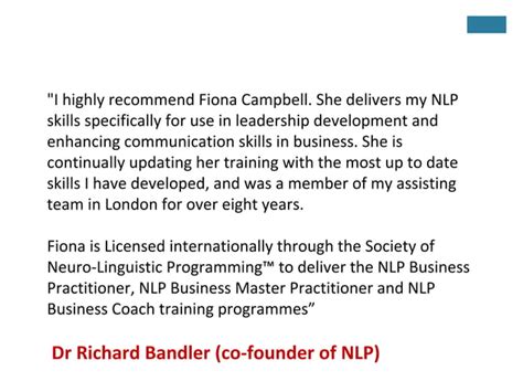 What Is Neuro Linguistic Programming NLP PPT