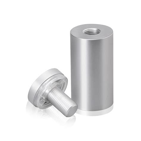 1 Diameter X 1 34 Barrel Length Aluminum Flat Head Standoffs