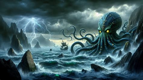 Kraken The Mythical Sea Monster In Norse And Greek Lore