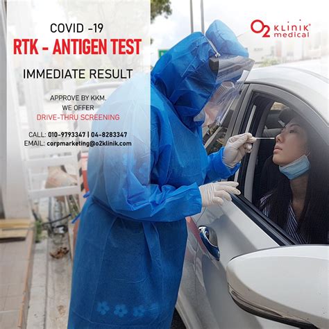 Drive Through Rapid Antigen Test Rtk O2 Klinik Medical Facebook
