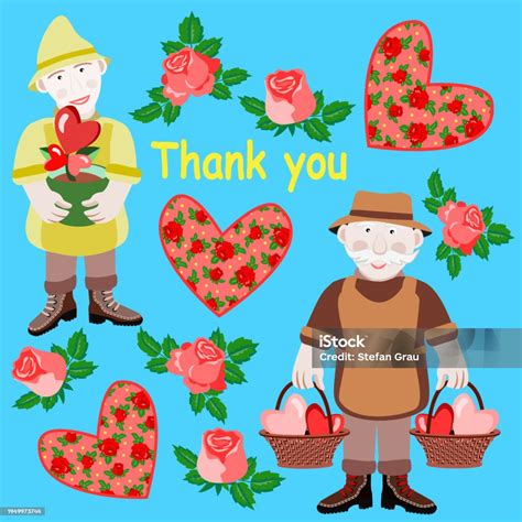 Vector Valentines Day Greeting Card Template Stock Illustration