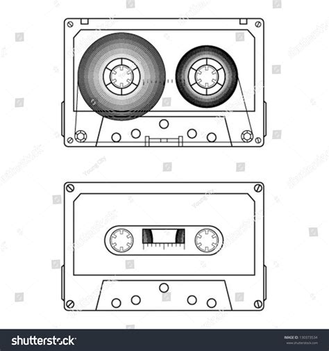 Cassette Tape Illustrations 130373534 Shutterstock