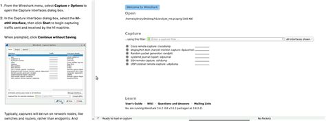 Wireshark Basic Assistance With Answer Check 1 2 And 1 3 General Cybrary