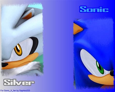 Sonic And Silver Sonic The Hedgehog Fan Art 1586962 Fanpop