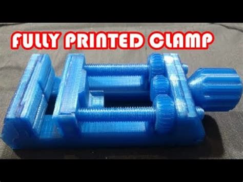 Make A Model Monday The 3d Printed Clamp Youtube