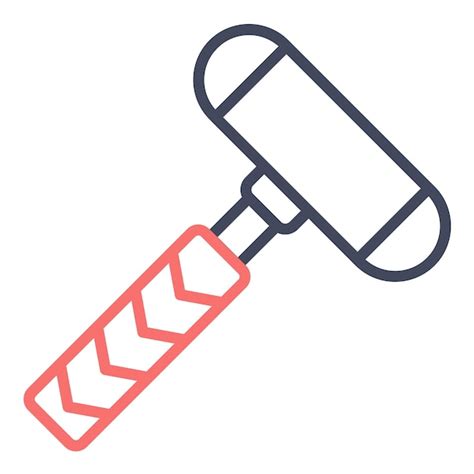 Premium Vector Reflex Hammer Vector Illustration Style